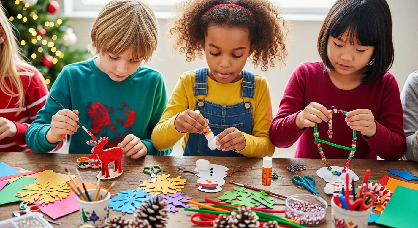 Festive Christmas Crafts: Kids' Holiday Fun & Learning | I'm the Chef Too