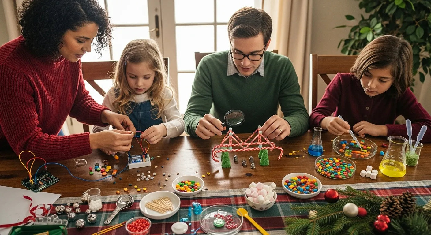 Festive Christmas STEM Challenges for Engaging Family Fun | I'm the ...