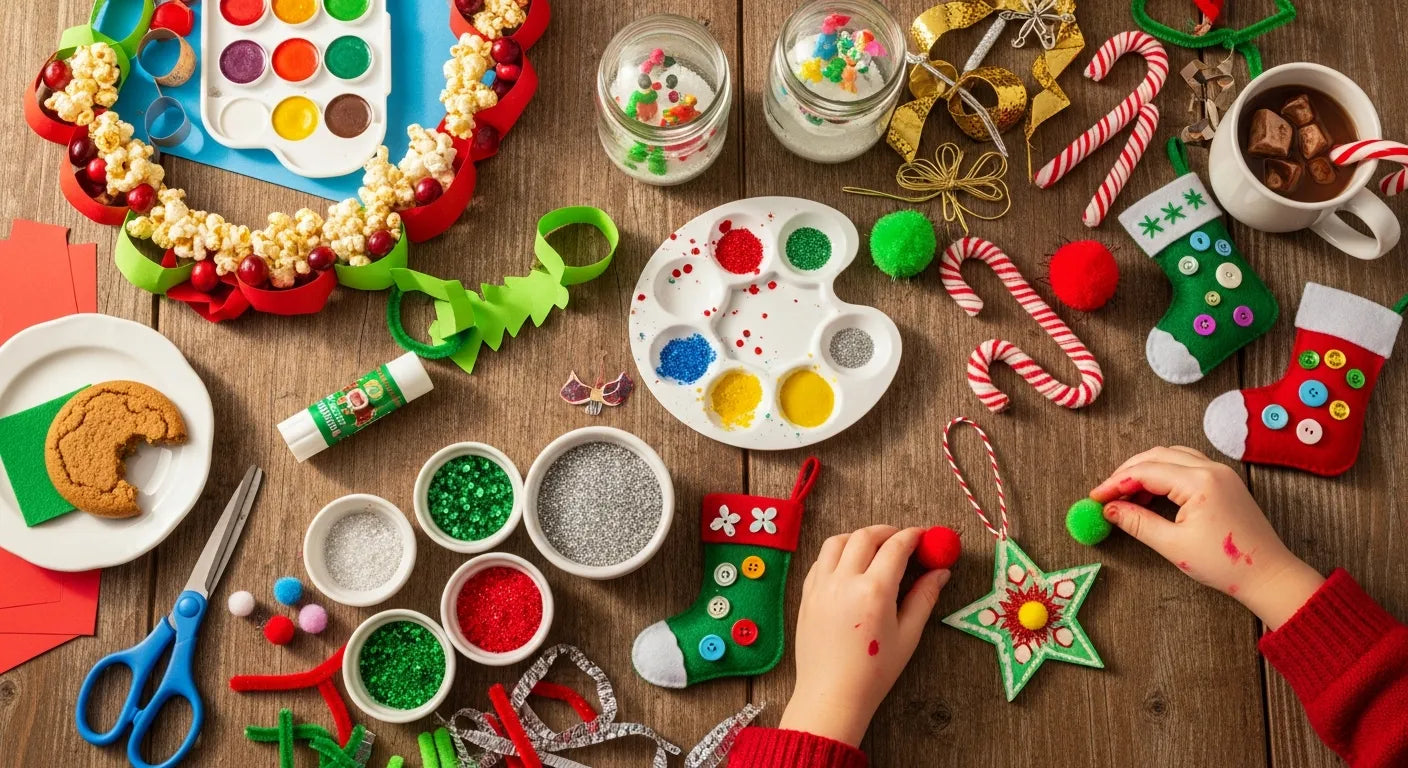 Festive & Easy Kids Crafts for Christmas | I'm the Chef Too