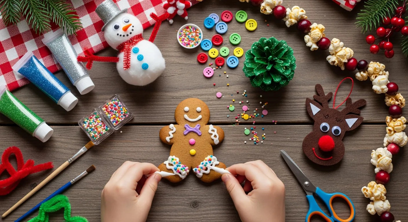 Festive Fun: Cute Christmas Crafts for Kids | I'm the Chef Too