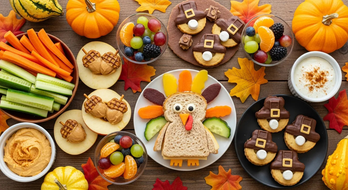 Festive & Fun: Delightful Kids Thanksgiving Snack Ideas for Learning ...