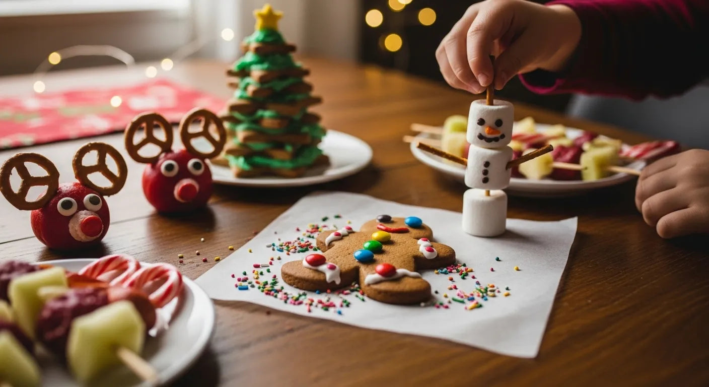 Festive & Fun: Easy Christmas Food Crafts for Kids | I'm the Chef Too