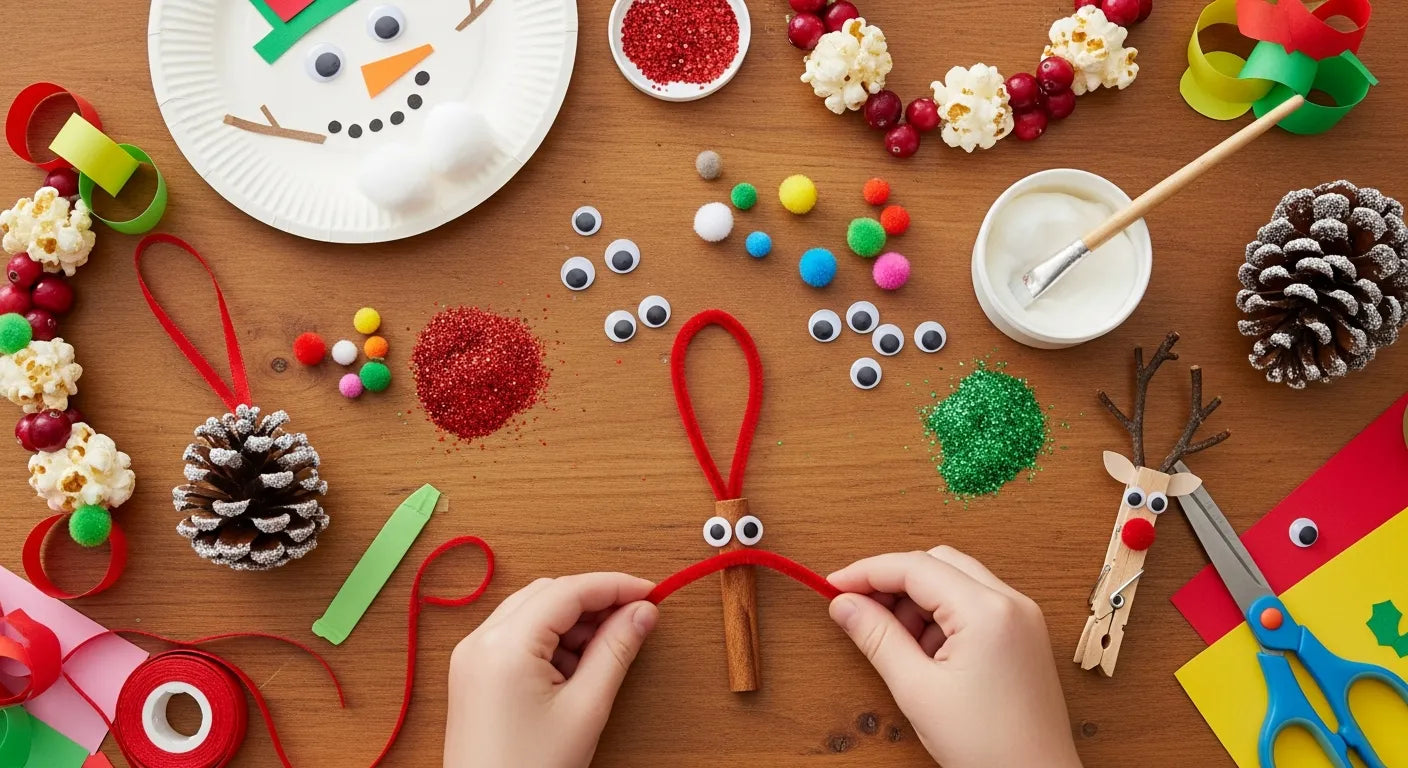 Festive Fun: Easy Xmas Crafts for Kids | I'm the Chef Too