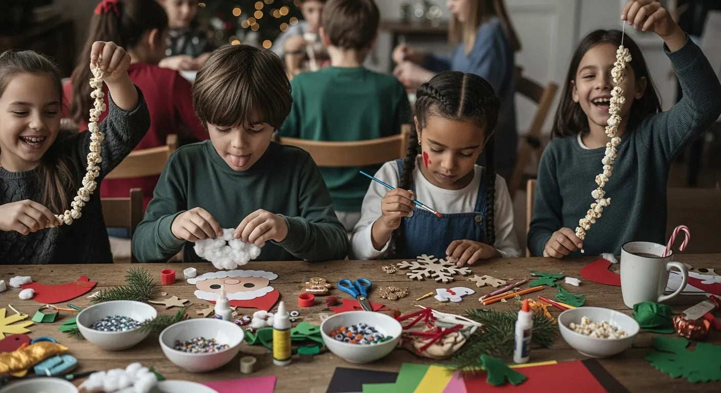 Festive Fun: Kids Christmas Party Crafts | I'm the Chef Too
