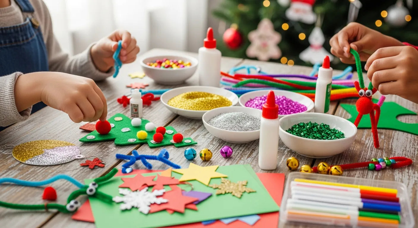 Festive Fun: Quick & Easy Christmas Crafts for Kids | I'm the Chef Too