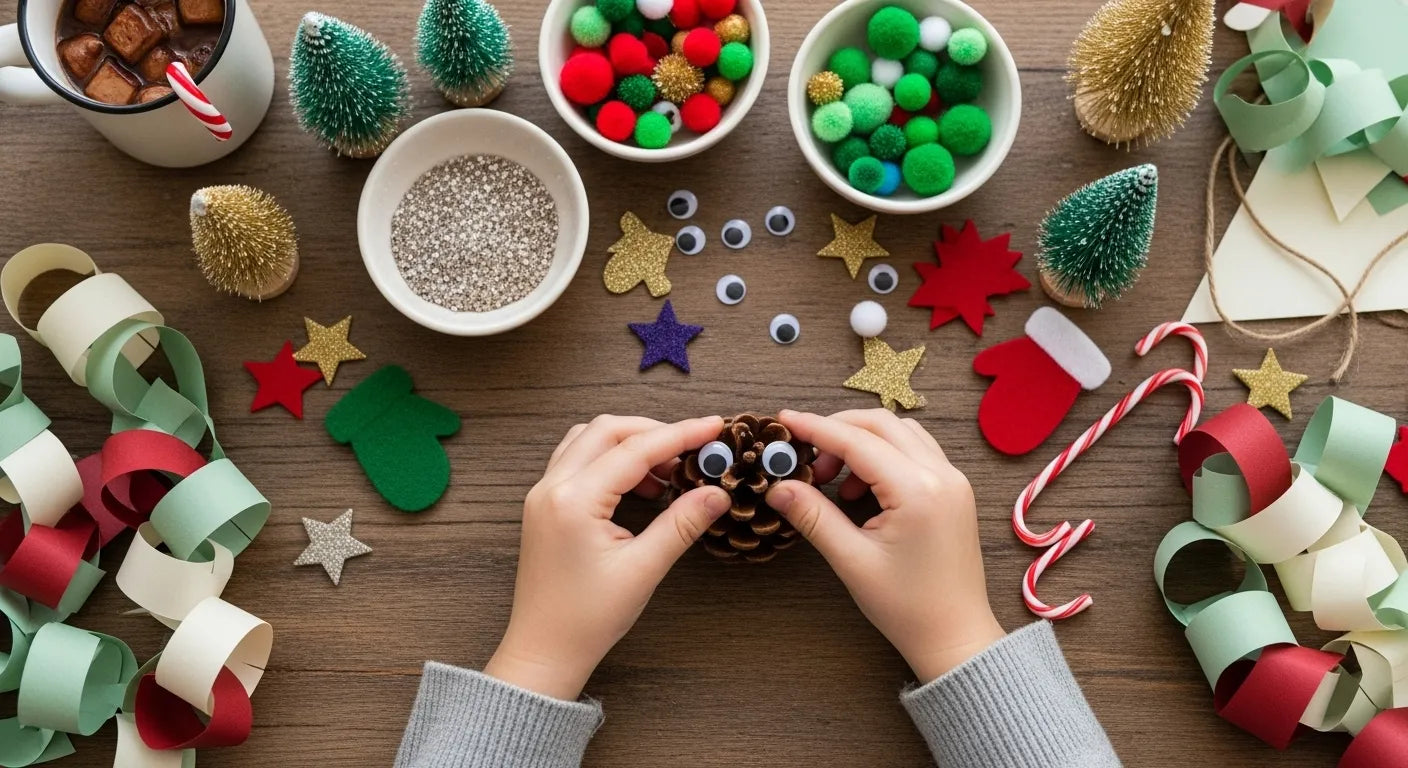 Festive Fun: Quick Holiday Crafts for Kids | I'm the Chef Too