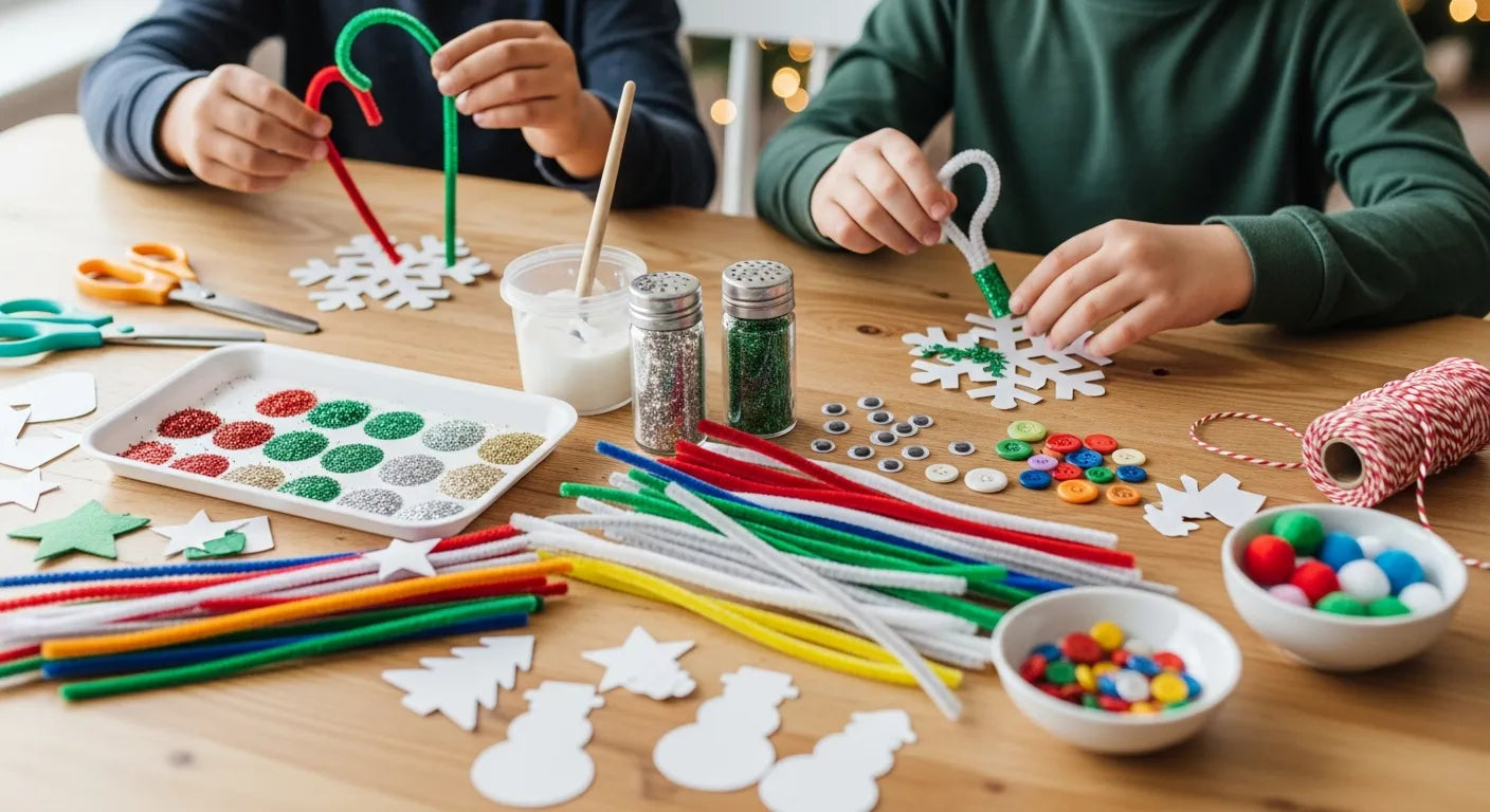 Festive Fun: Simple Holiday Crafts for Kids | I'm the Chef Too