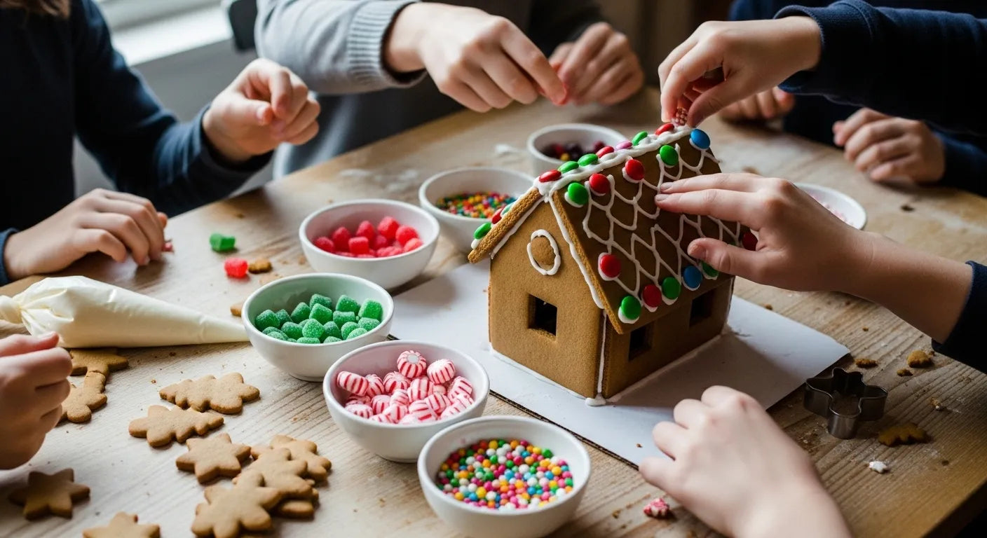 Festive Fun: Your Ultimate Gingerbread House Kids Craft Guide | I'm the ...