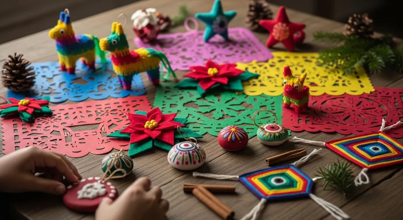 Festive Mexican Christmas Crafts for Kids | I'm the Chef Too