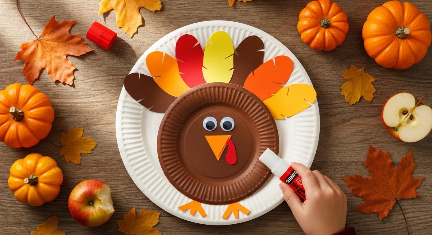 Festive Thanksgiving Plate Craft for Kids: A Recipe for Joy and ...