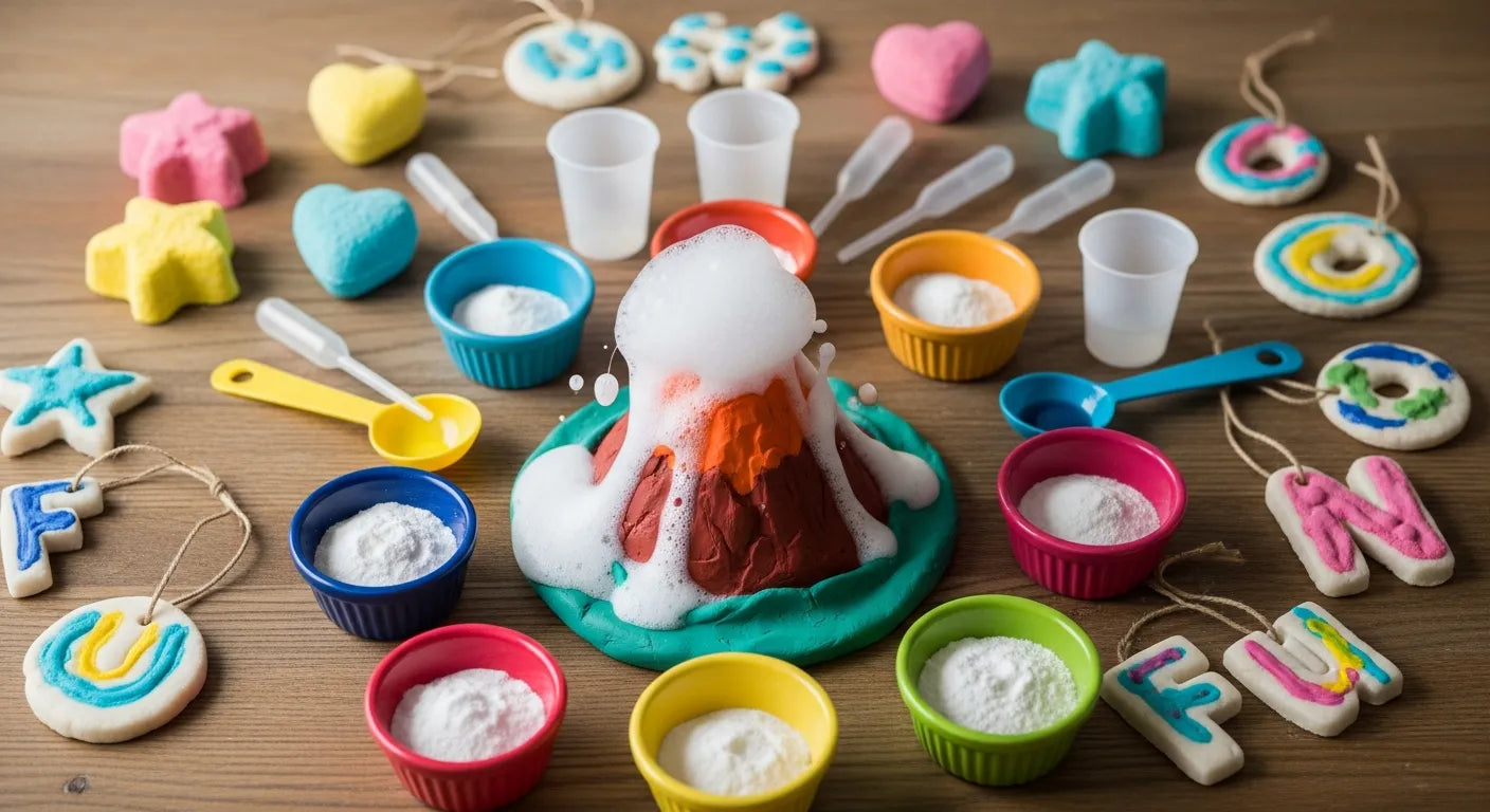 Fizzing Fun: Exciting Baking Soda Crafts for Kids | I'm the Chef Too