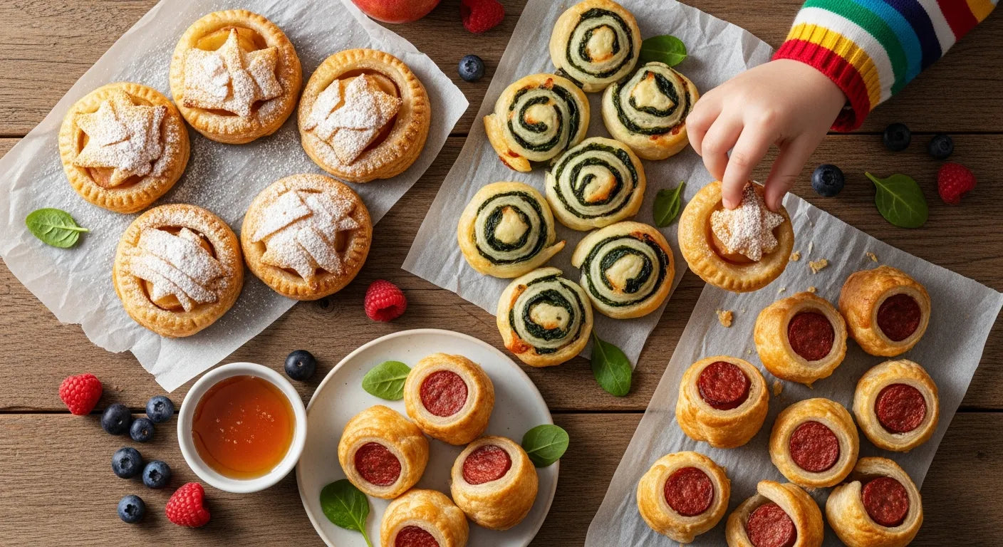 Flaky Fun: Easy Puff Pastry Snacks Kids Will Love | I'm the Chef Too