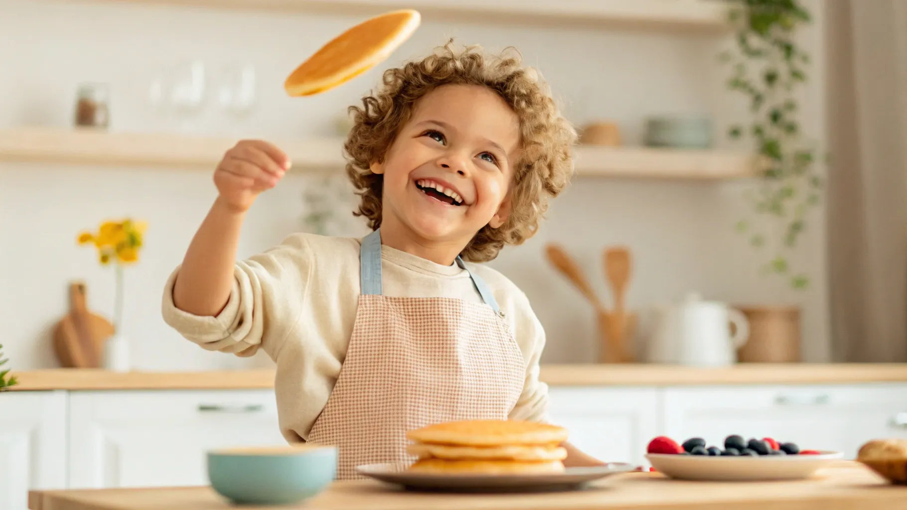 Fluffy & Fun: Easy Pancake Recipe for Kids | I'm the Chef Too