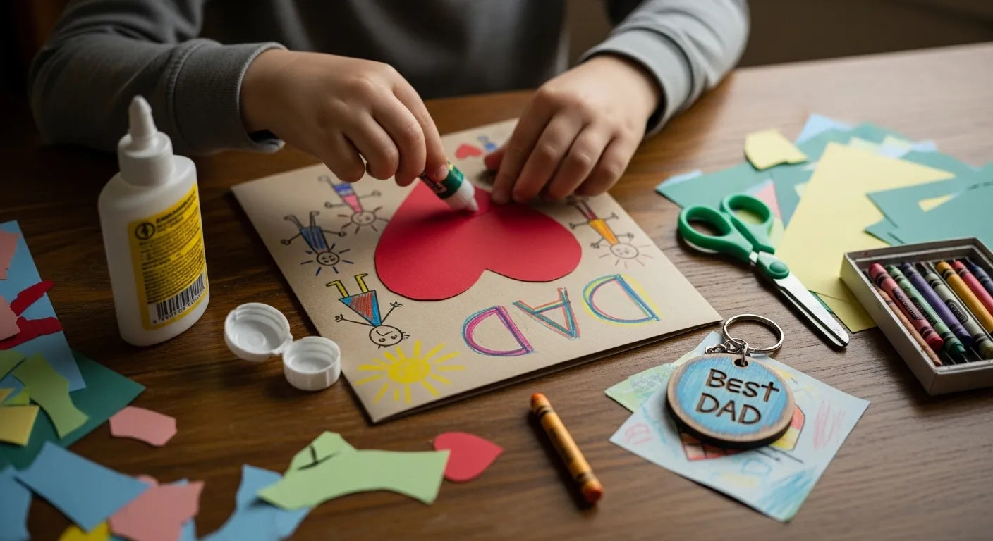 Crafting Joy: Free Father's Day Crafts for Kids | I'm the Chef Too