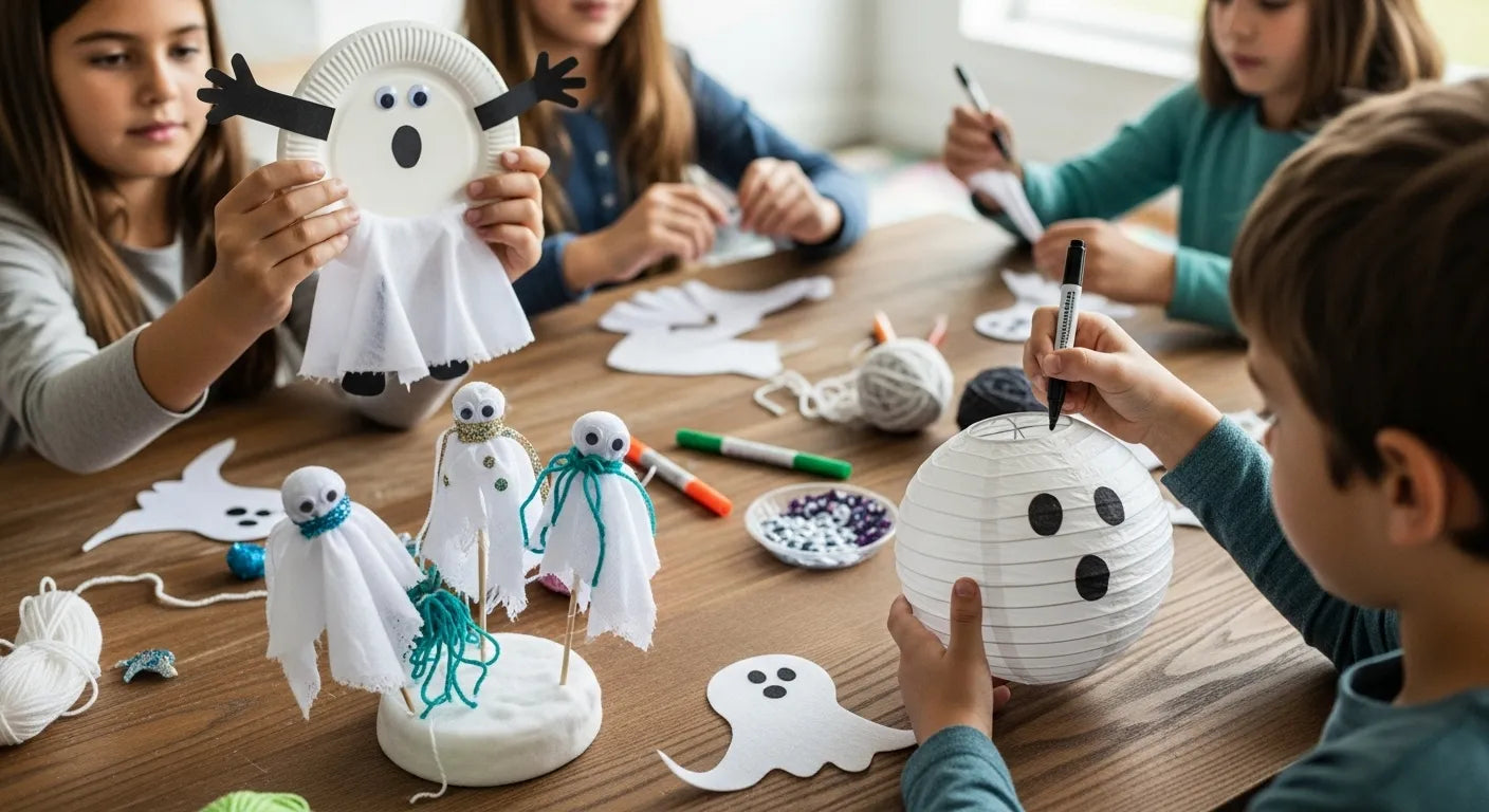 Friendly Ghost Arts & Crafts: Spooky Fun for Kids | I'm the Chef Too