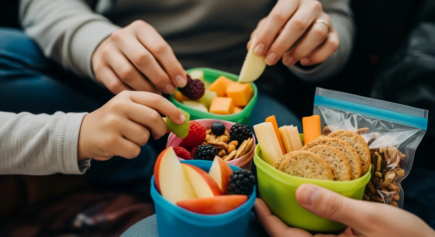 Fueling Adventures: Good Travel Snacks for Kids | I'm the Chef Too