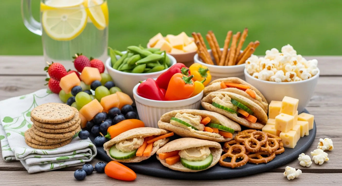 Fueling Fun: Delicious Vegetarian Snacks for Kids | I'm the Chef Too