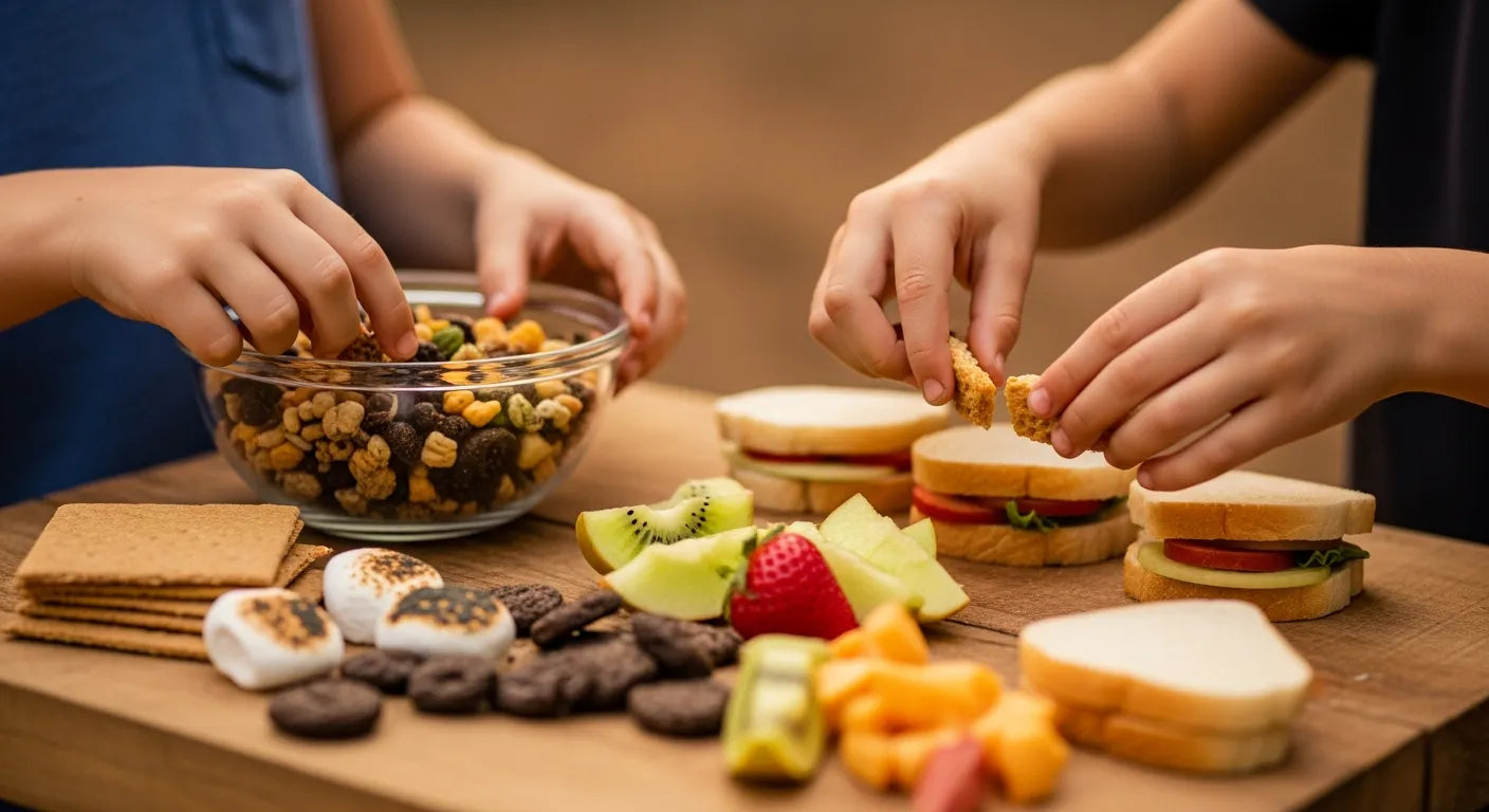 Fueling Fun: Easy Camp Snack Ideas for Kids | I'm the Chef Too