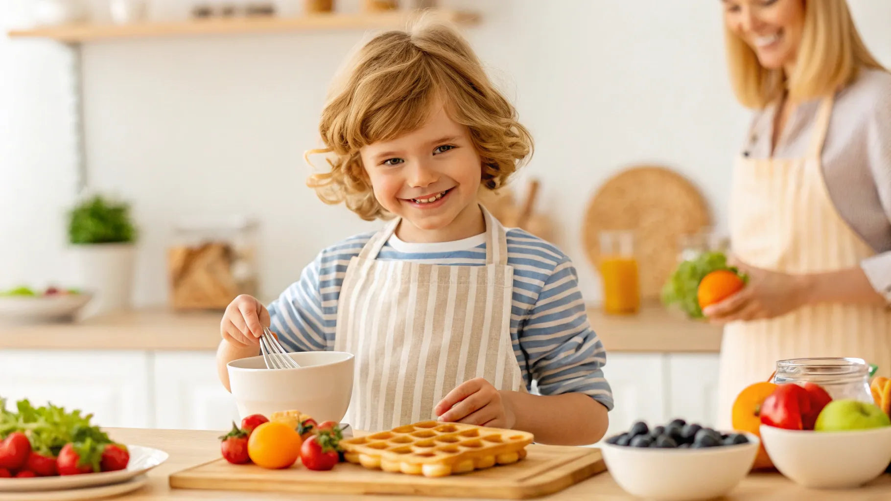 Fueling Fun & Learning: A Healthy Waffle Recipe for Kids | I'm the Chef Too