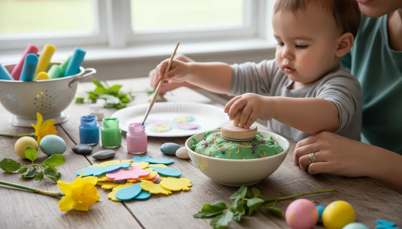 Fun and Easy April Toddler Crafts for Spring | I'm the Chef Too