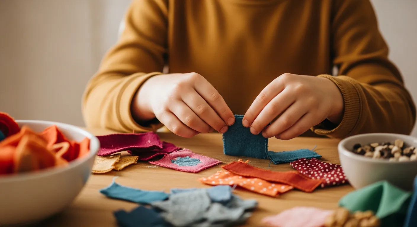 Fun and Easy Fabric Scrap Projects for Kids | I'm the Chef Too