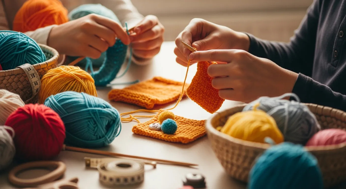 Fun and Easy Knitting Projects for Kids to Try Today | I'm the Chef Too