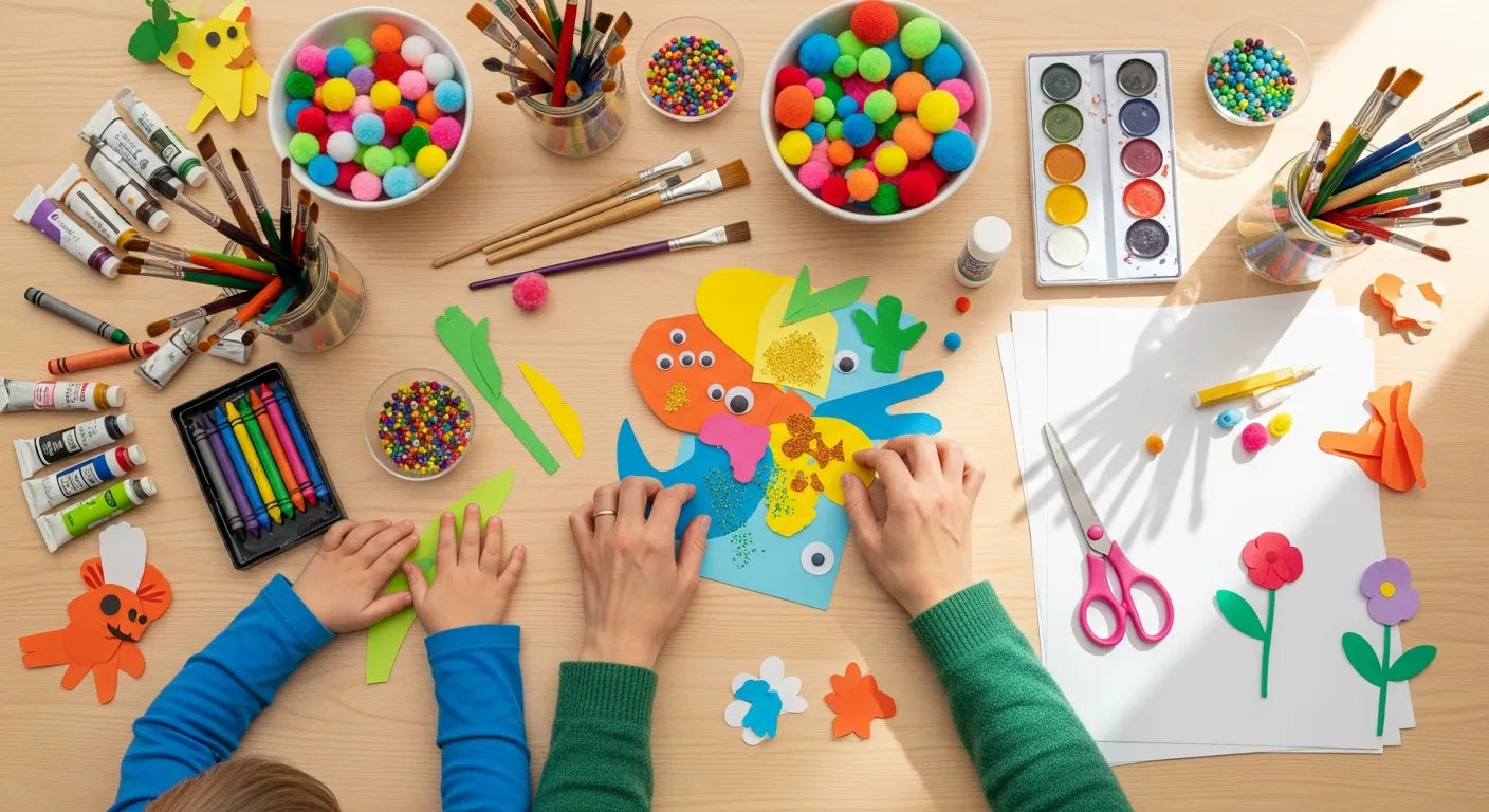 Fun Arts & Craft for Kids: Spark Creativity & Learning | I'm the Chef Too