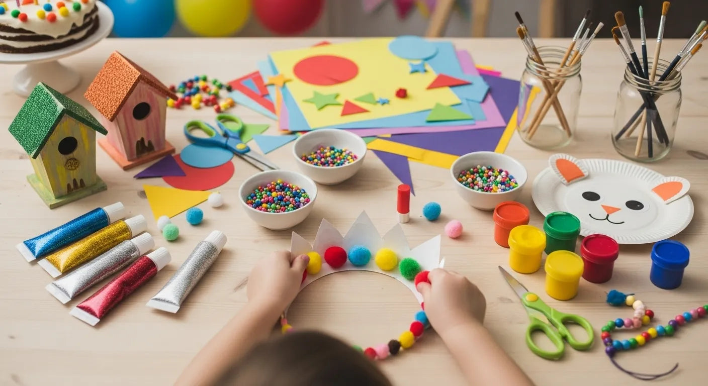 Fun Birthday Crafts for Kids: DIY Party Adventures | I'm the Chef Too