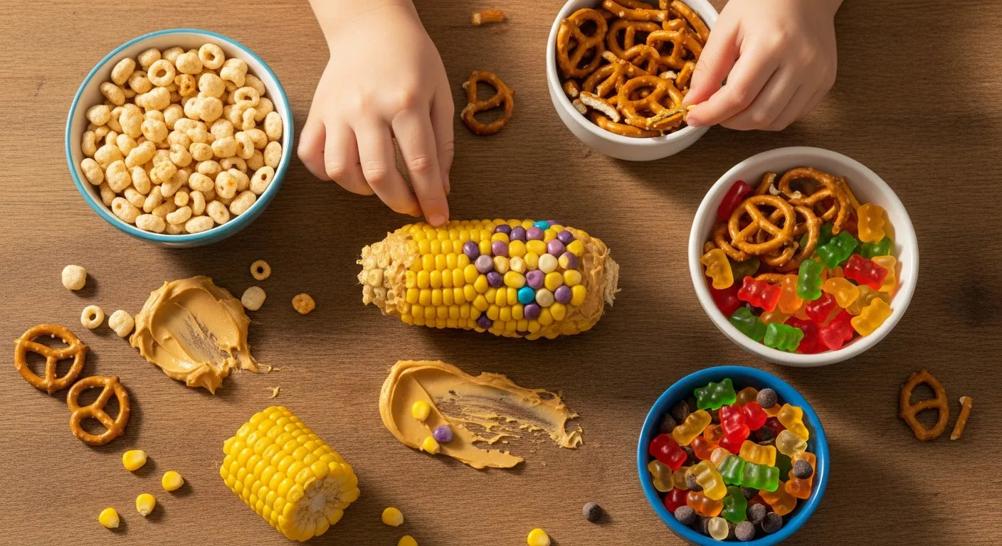 Fun Corn Craft for Kids & Edible Adventures | I'm the Chef Too