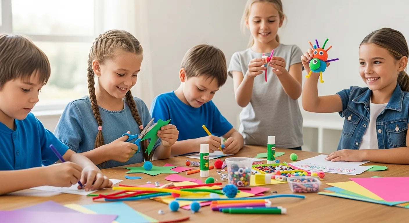 Fun Crafts for Elementary Kids: Spark Creativity & Learning | I'm the ...