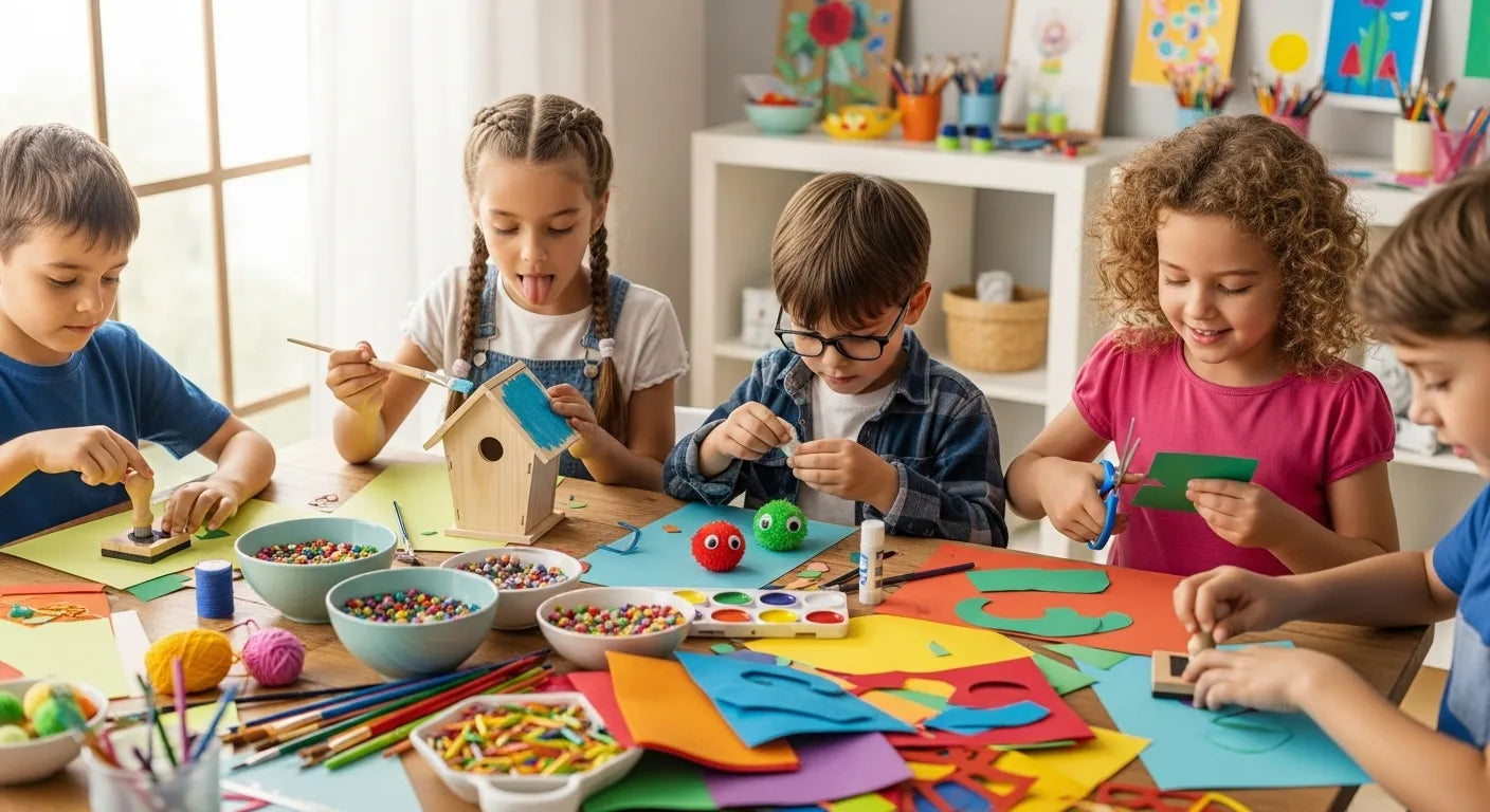 Fun Crafts for Kids: Sparking Joy & Learning Through Play | I'm the ...