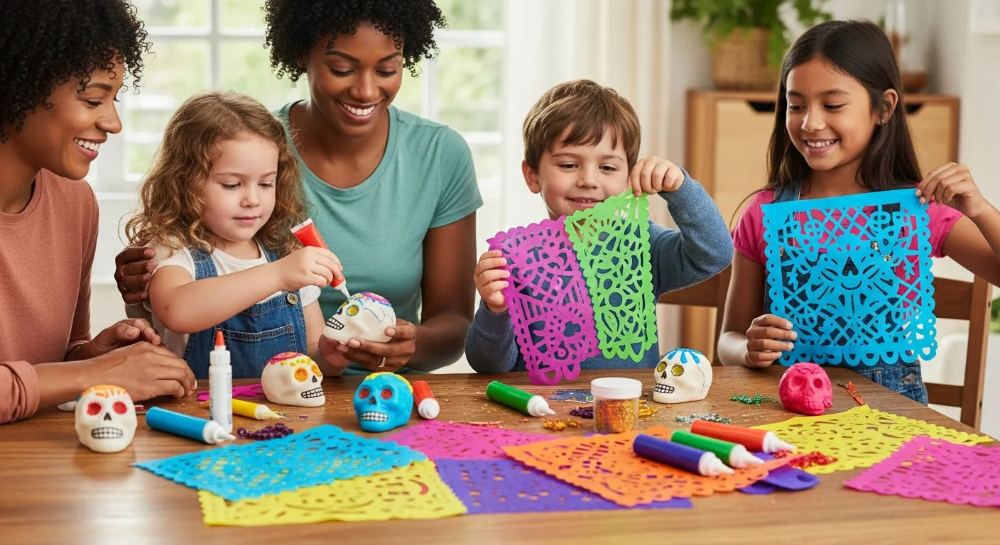 Fun Day of the Dead Crafts for Kids & Family | I'm the Chef Too