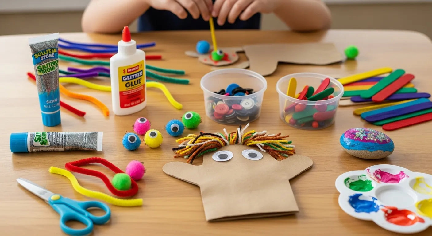 Fun Dollar Store Crafts for Kids' Creative Play | I'm the Chef Too