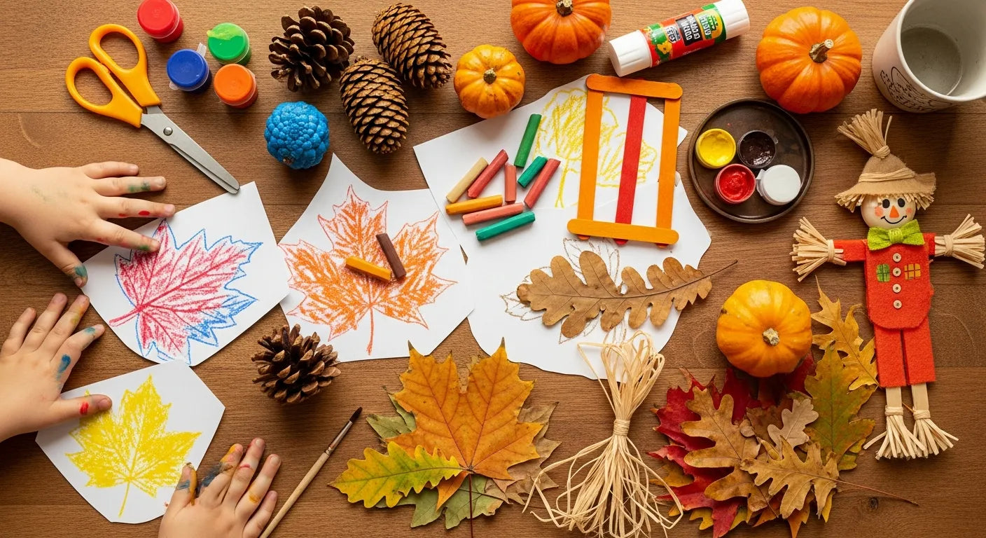 Fun & Easy Free Fall Crafts for Kids' Creativity | I'm the Chef Too