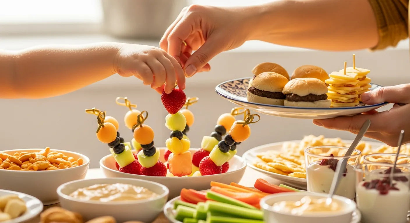 Fun & Easy Kid-Friendly Party Snacks Parents Will Love | I'm the Chef Too