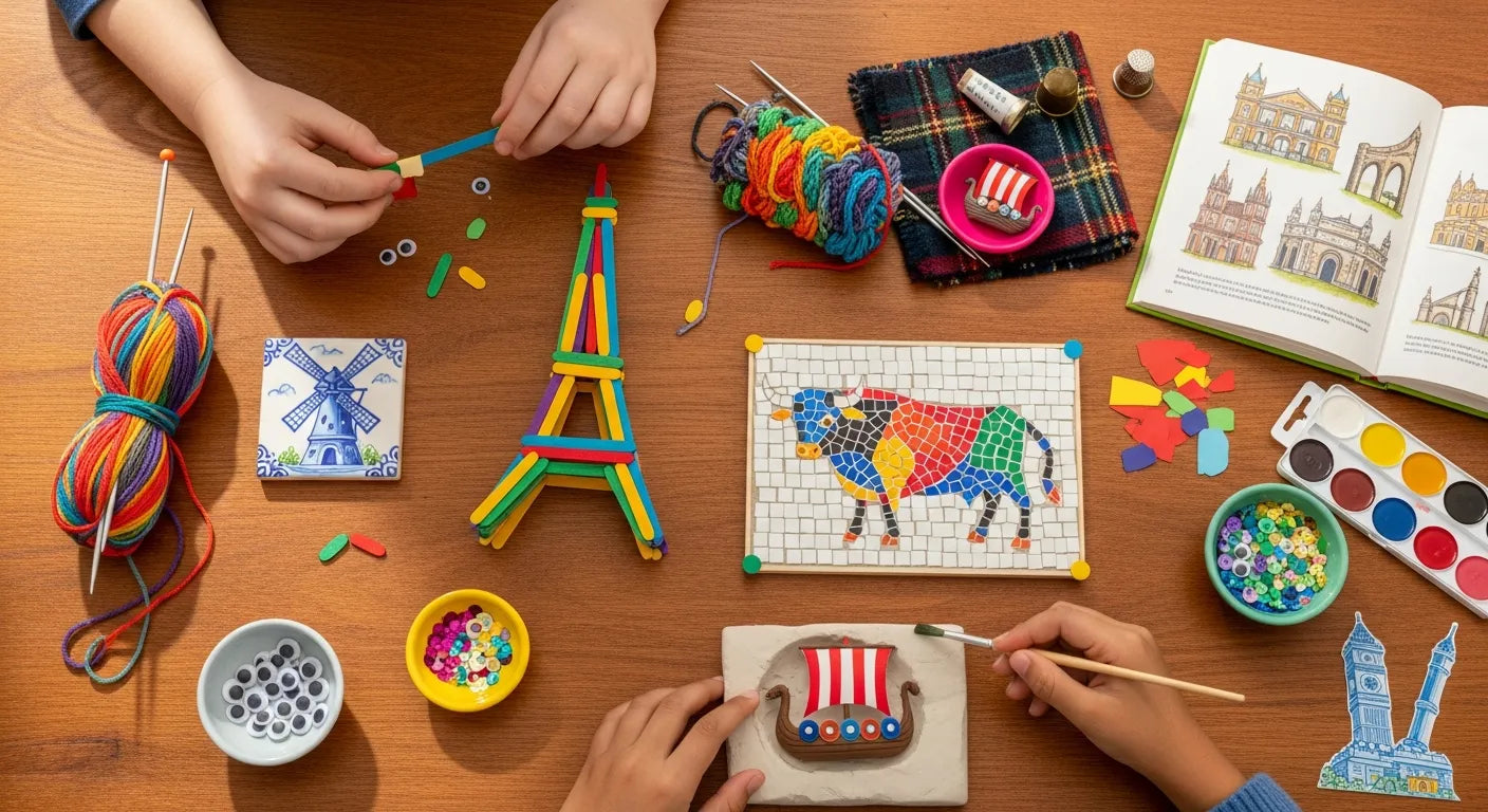 Fun European Craft for Kids: A Global Adventure at Your Fingertips | I ...