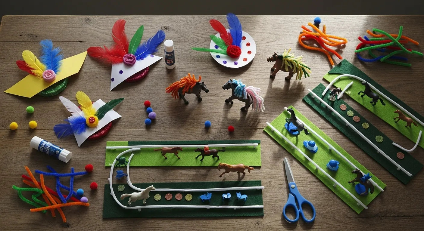 Fun Kentucky Derby Crafts for Kids | I'm the Chef Too