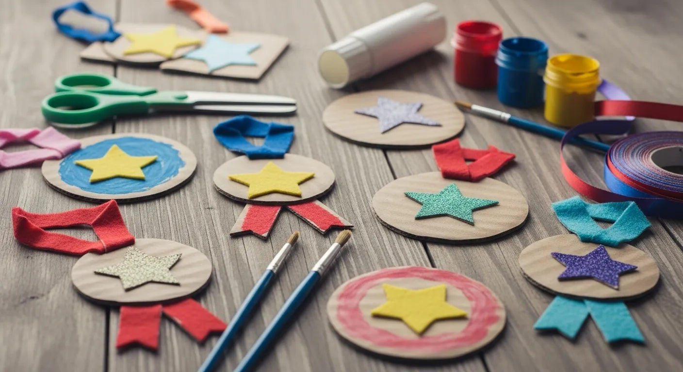 Fun Medal Craft Ideas for Kids | I'm the Chef Too