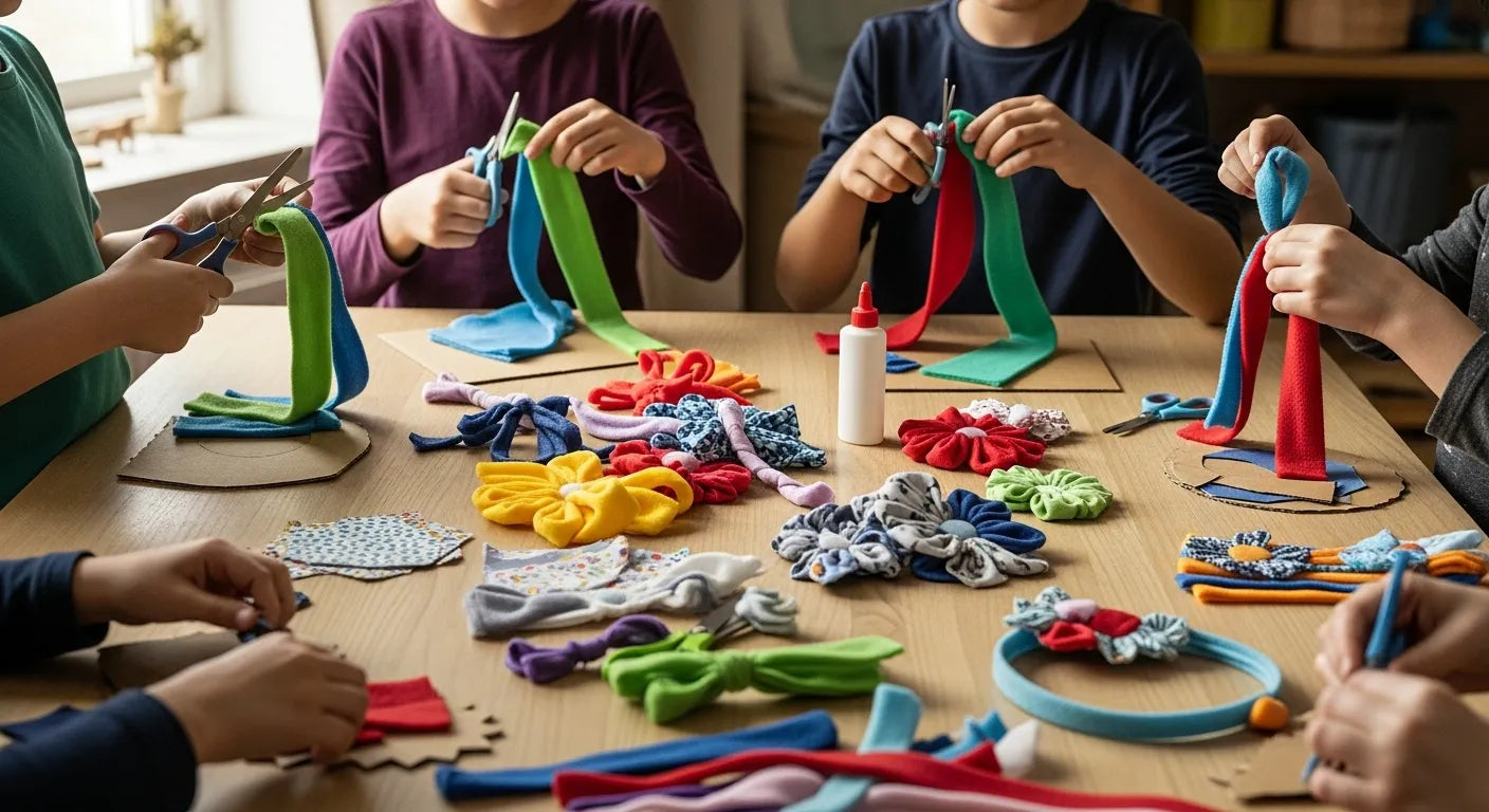 Fun No Sew Fabric Crafts: Easy Kids' DIY Adventures | I'm the Chef Too