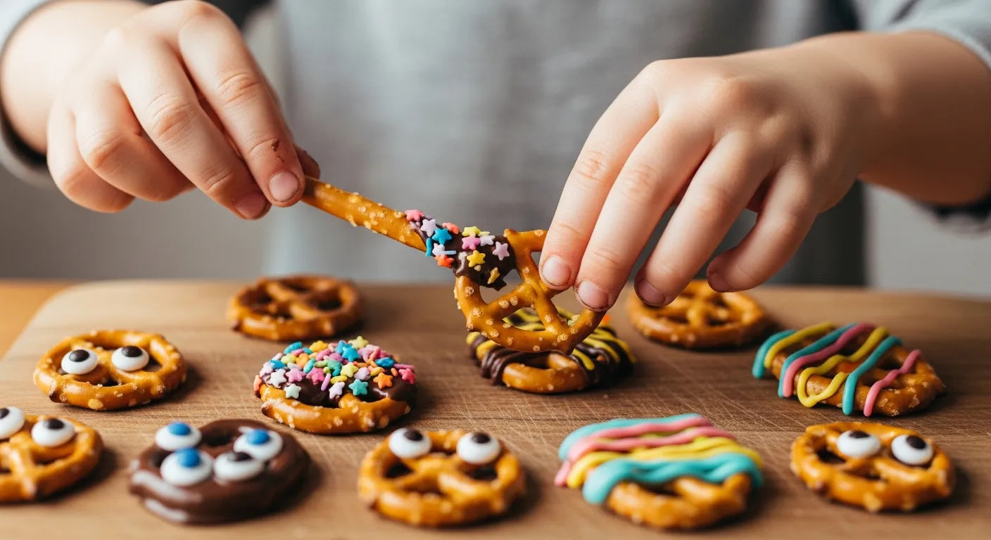 Fun Pretzel Snacks for Kids: Crunchy & Creative Bites | I'm the Chef Too