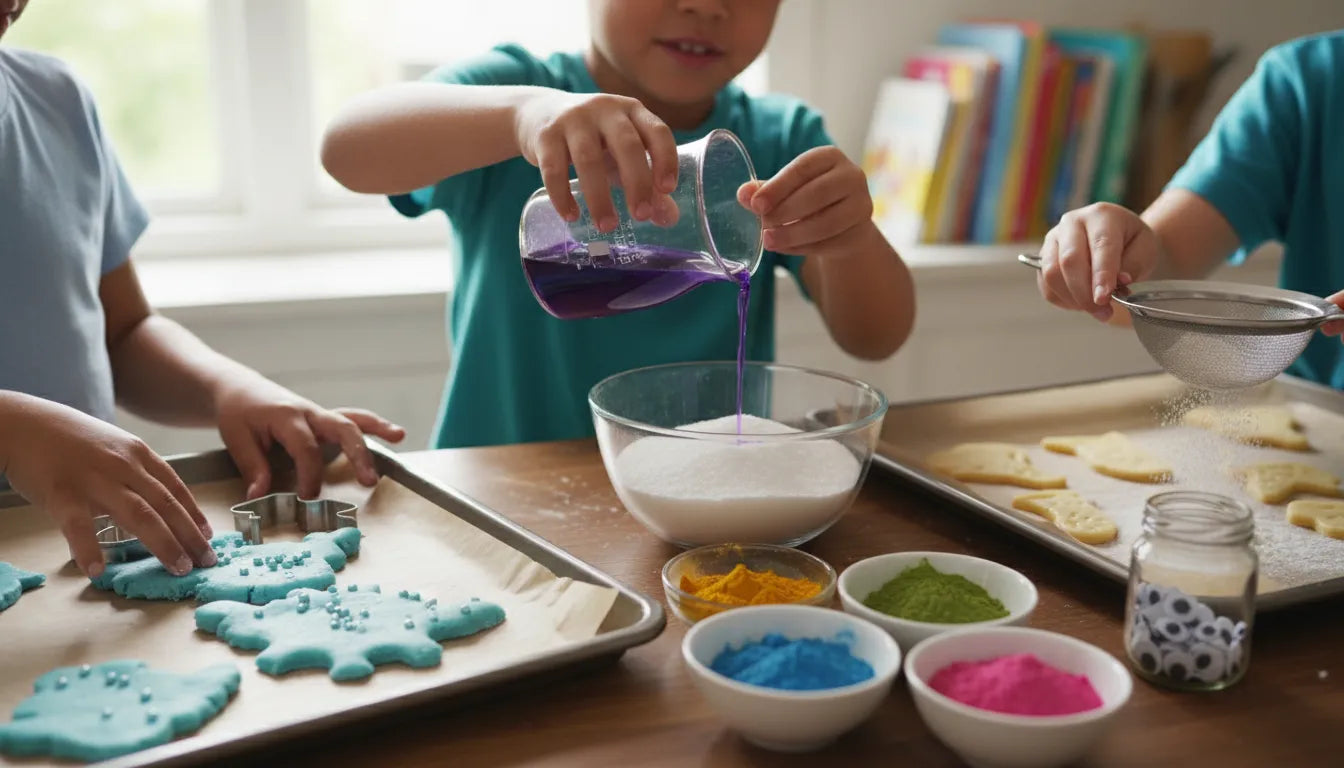 Fun Science-Based Sugar Cookies for Kids to Bake | I'm the Chef Too