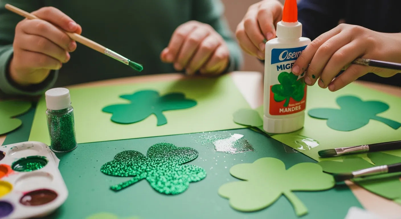 Fun Shamrock Art Projects for Kids to Try This March | I'm the Chef Too