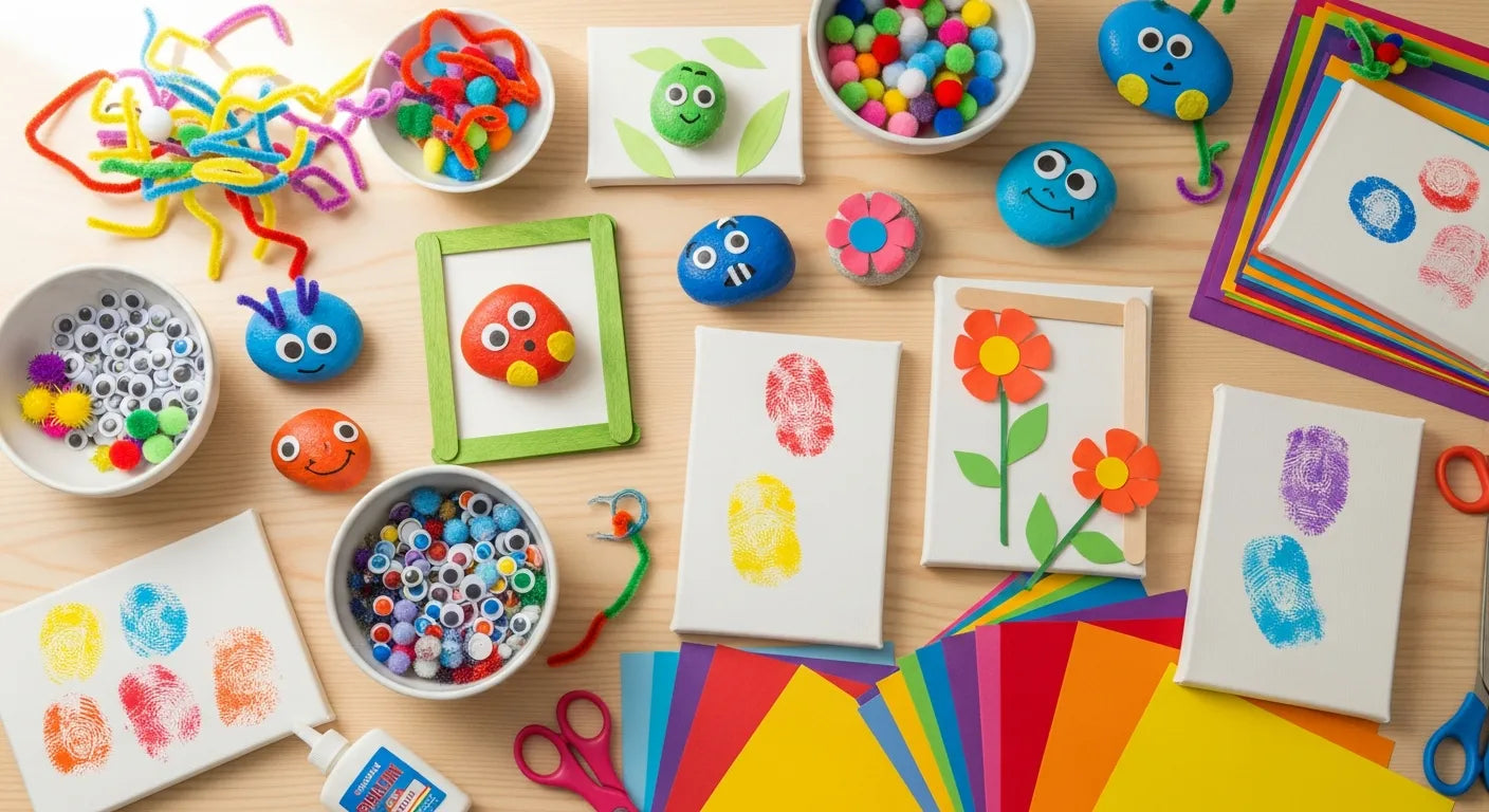 Fun & Simple Kids Crafts for Creative Learning | I'm the Chef Too