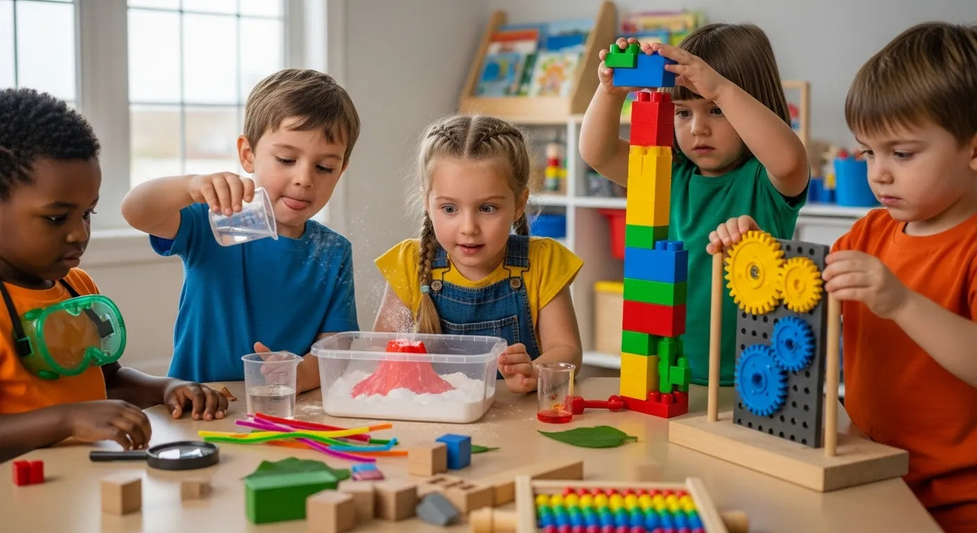 Fun STEM Projects for Preschool: Spark Curiosity! | I'm the Chef Too