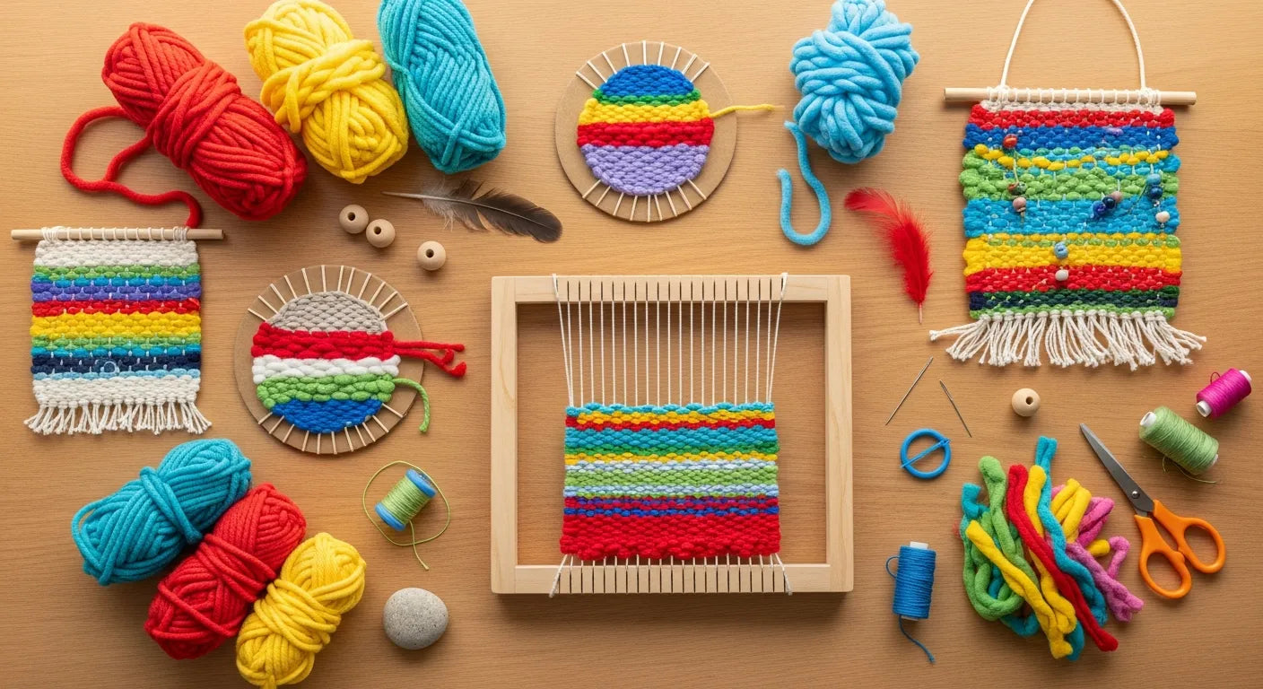 Fun Weaving Crafts for Kids: Simple Starts, Big Creativity | I'm the ...