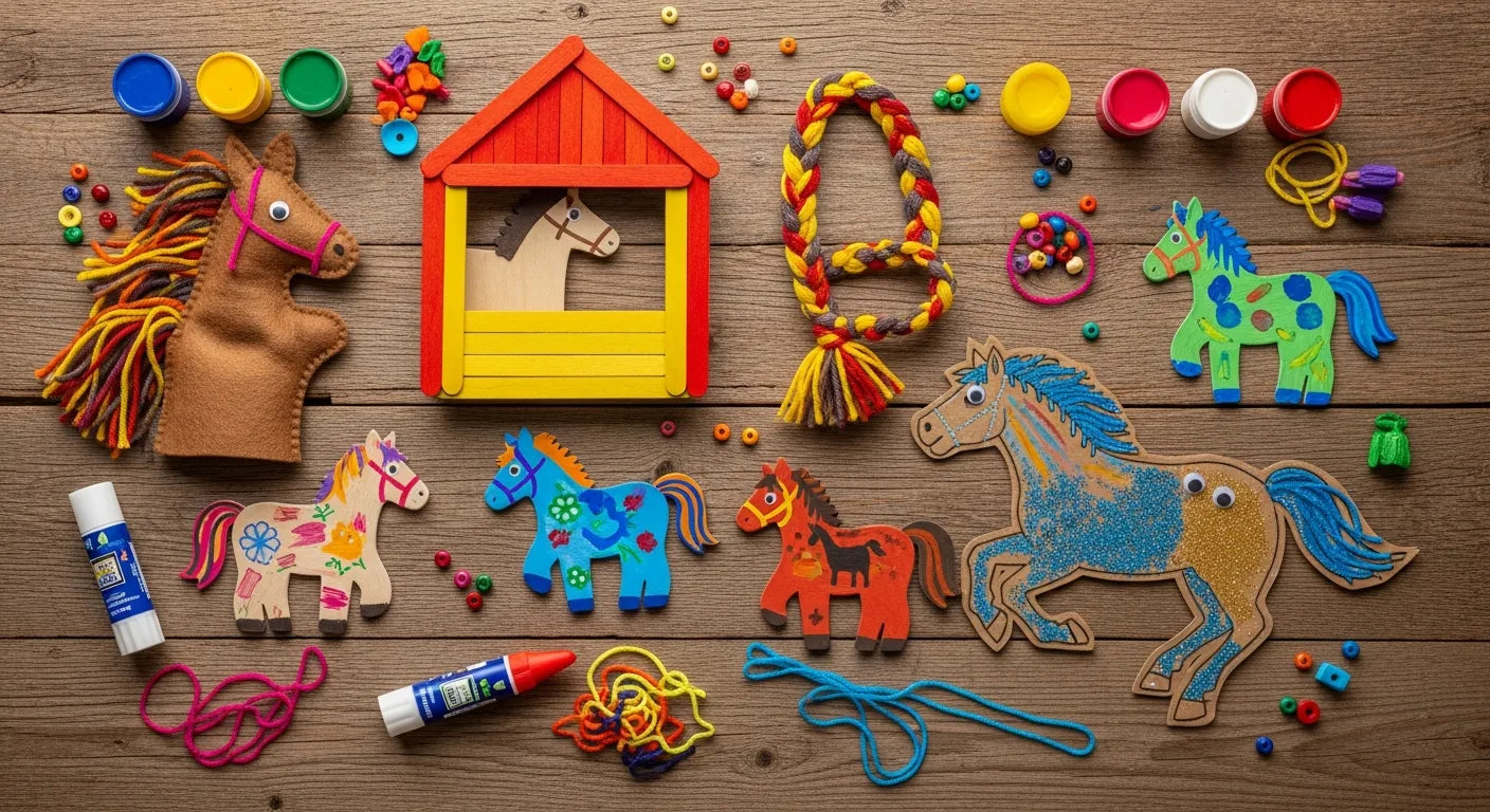 Galloping Fun: Top Horse Crafts for Kids | I'm the Chef Too