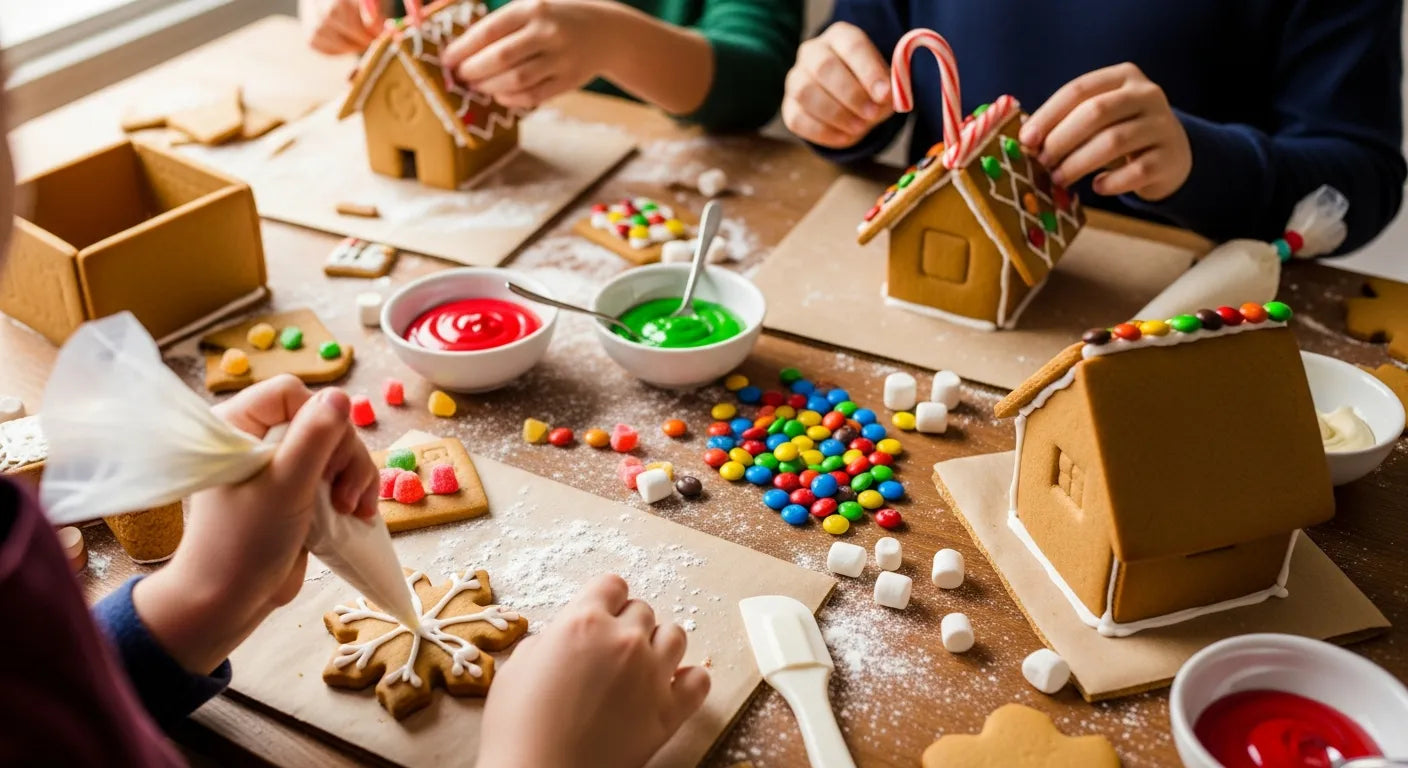 Gingerbread Crafts for Kids: Edible Art & STEM Fun | I'm the Chef Too