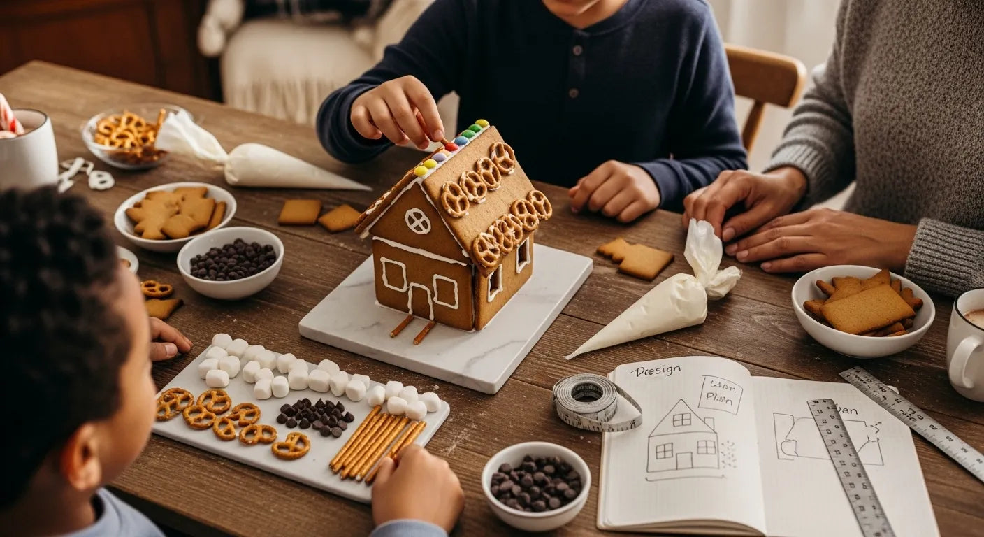 Gingerbread House STEM Project: Build, Learn, & Create | I'm the Chef Too