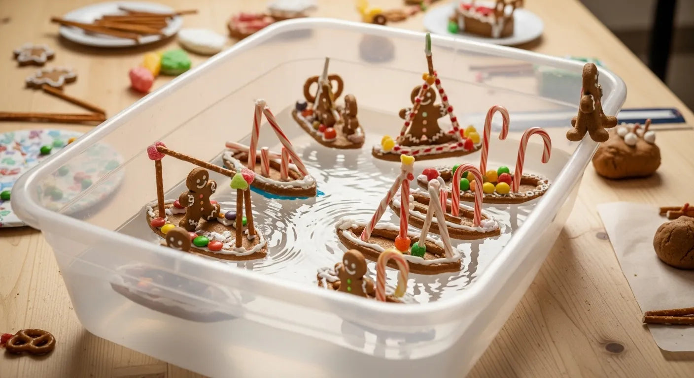 Gingerbread Man Boat STEM Challenge: A Delicious Dive into Engineering ...