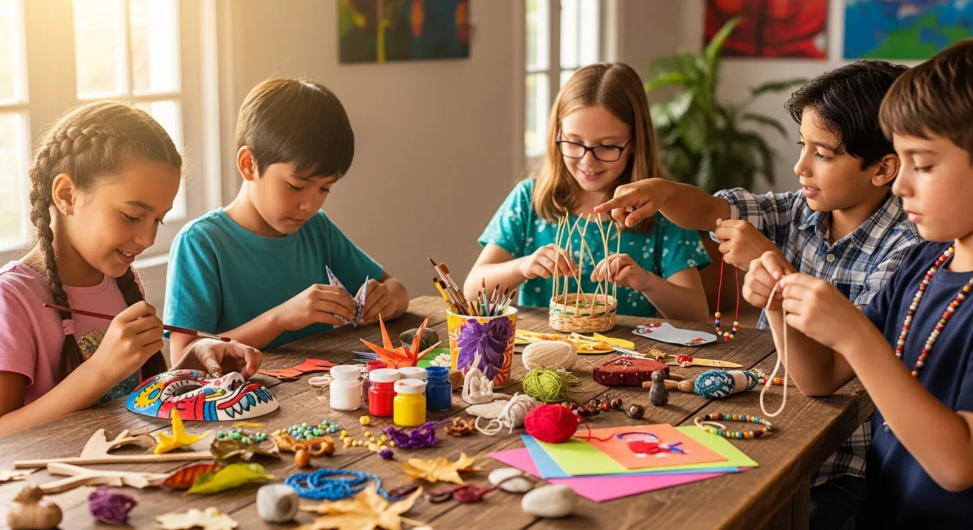 Global Adventures: Fun Cultural Crafts for Kids | I'm the Chef Too